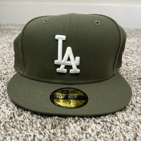 New Era | Accessories | La Dodgers Classic Logo Flat Brimmed Baseball ...